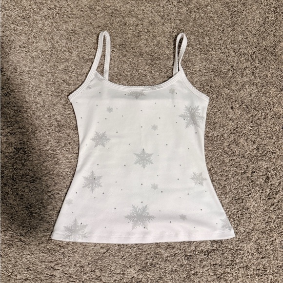 SKIMS | Tops | Skims Nwot Logo Plush Pointelle Rhinestone Tank | Poshmark